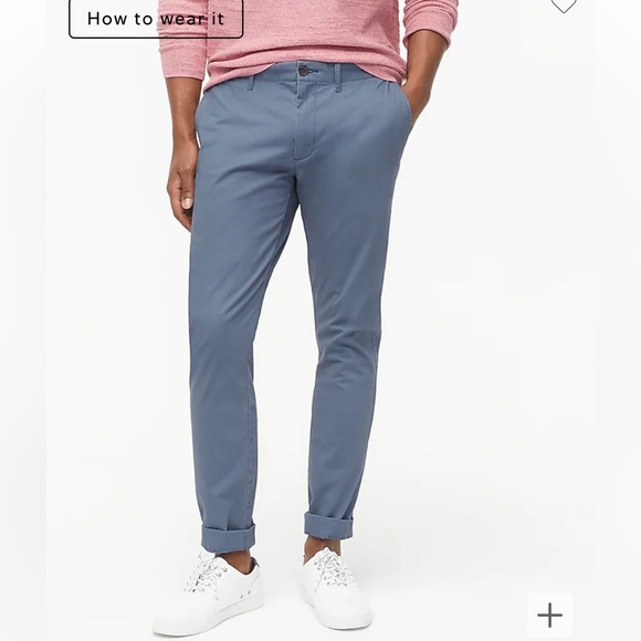 J. Crew | Pants | J Crew Skinnyfit Chino Pant | Poshmark
